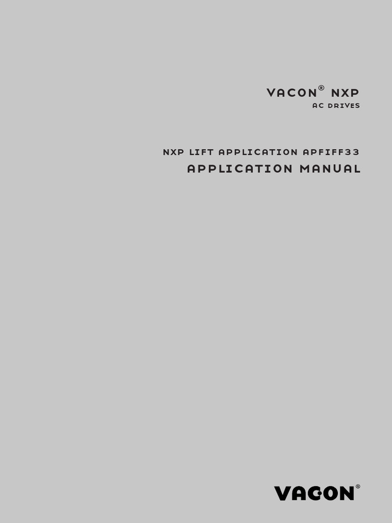 Manual Vacon | PDF | Manufactured Goods | Electricity