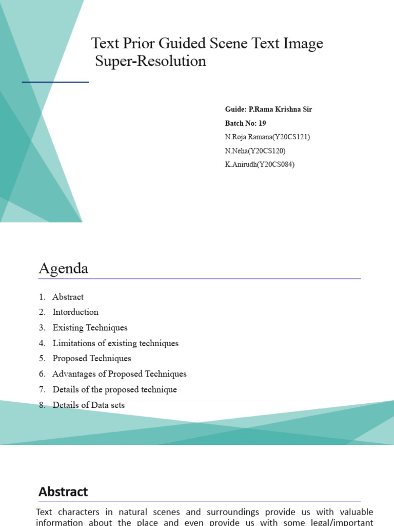 Text Prior Guided Scene Text Image | PDF | Computer Vision | Optical ...