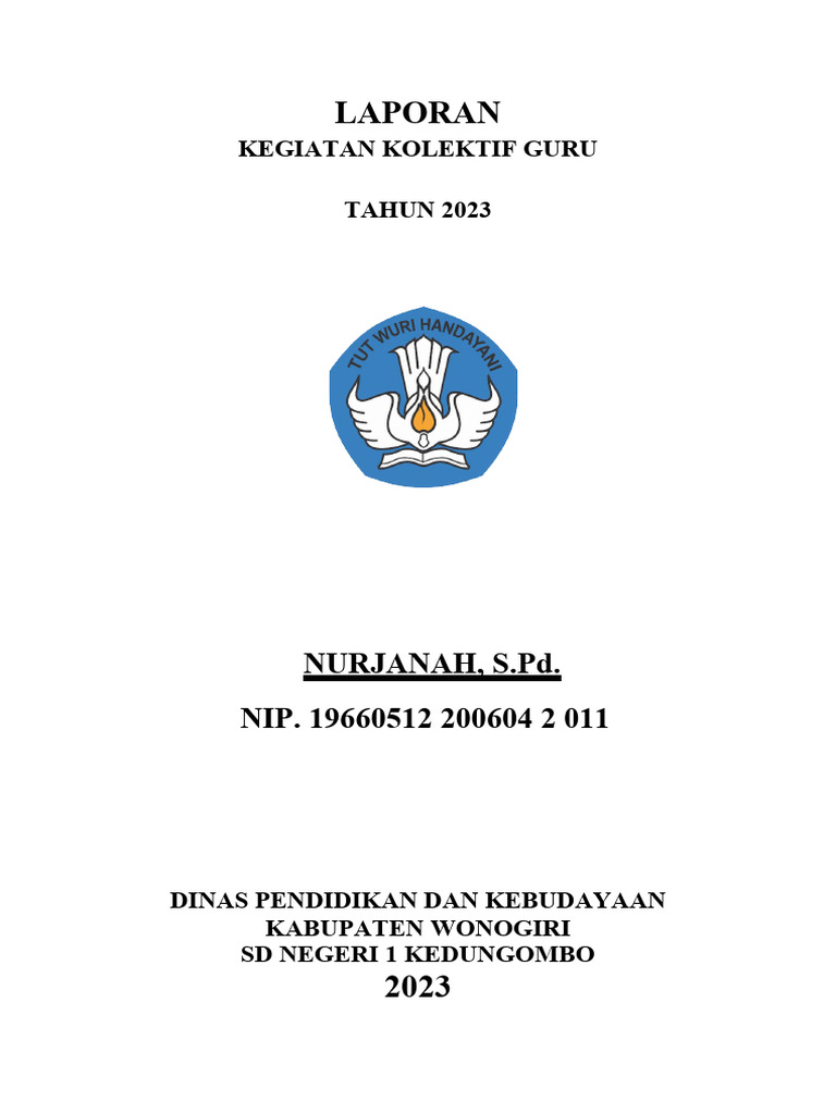 Laporan E-KKG 2023 | PDF