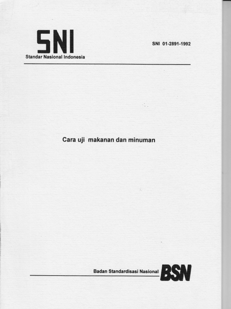 Dokumen Tips Sni 01 2891 1992 Cara Uji M | PDF