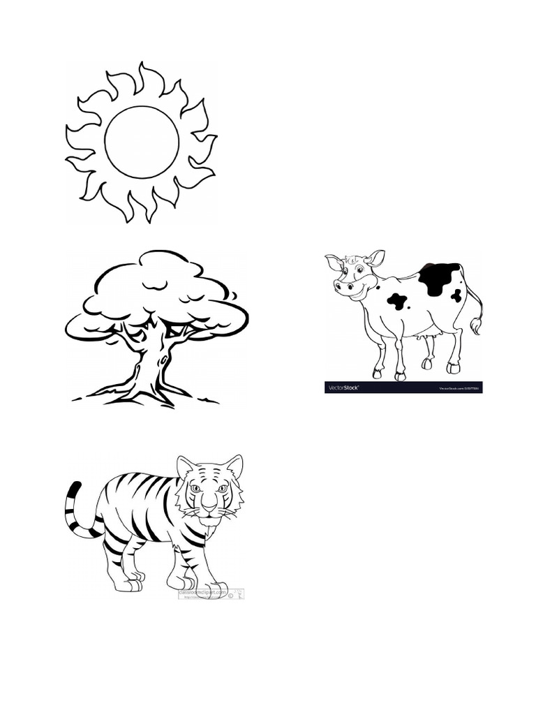 Gambar Haiwan Outline | PDF