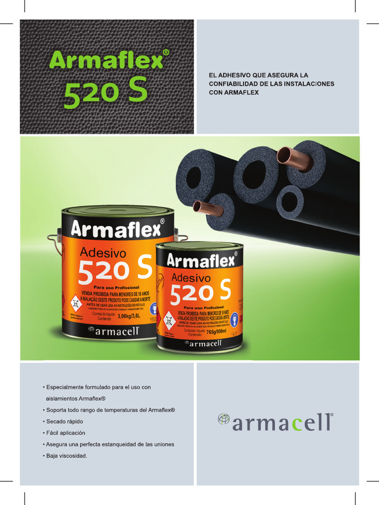 Ficha Técnica Armaflex 520S | PDF