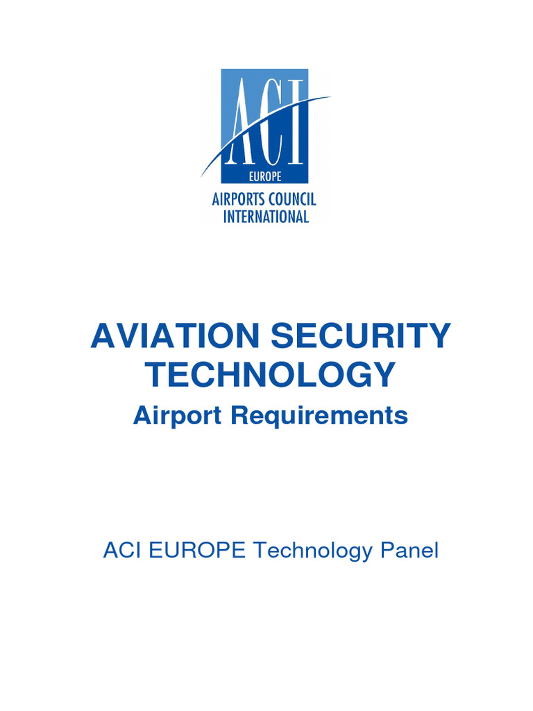Aviation Security Technology - European Airport Requirements | PDF ...