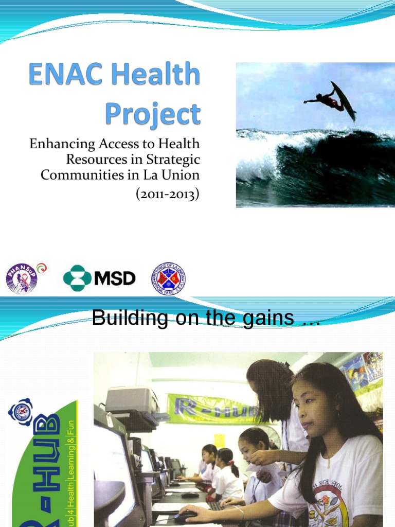 ENACH Project Launching | PDF | Merck & Co. | Sanitation