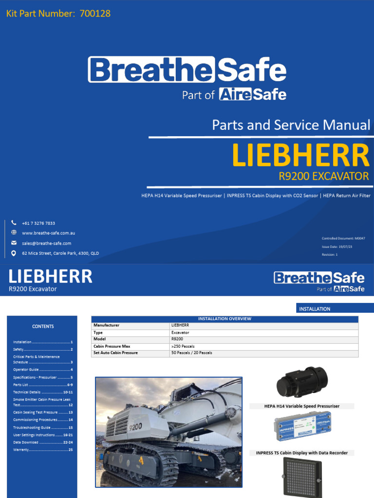 Lie R9200 DH Inco2 700128 | PDF | Personal Protective Equipment | Smoke