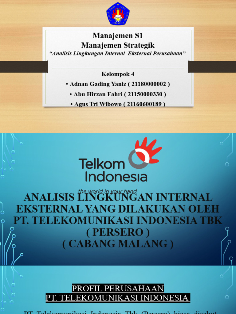 Analisis Lingkungan External Dan Internal Perusahaan | PDF