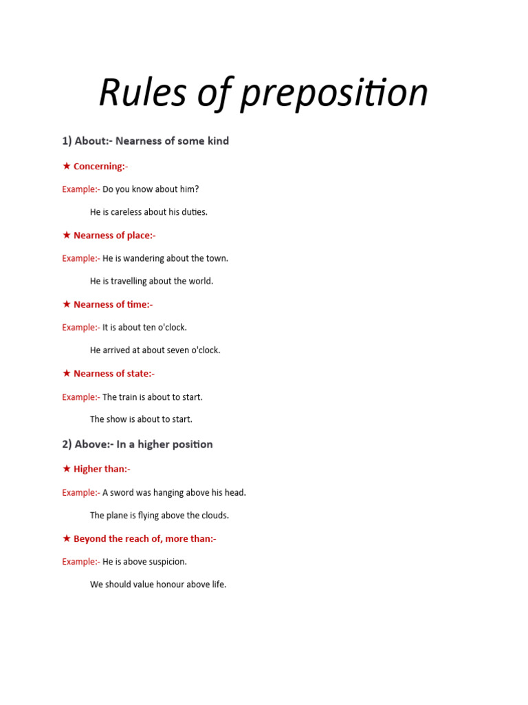 Rules of prepos-WPS Office | PDF