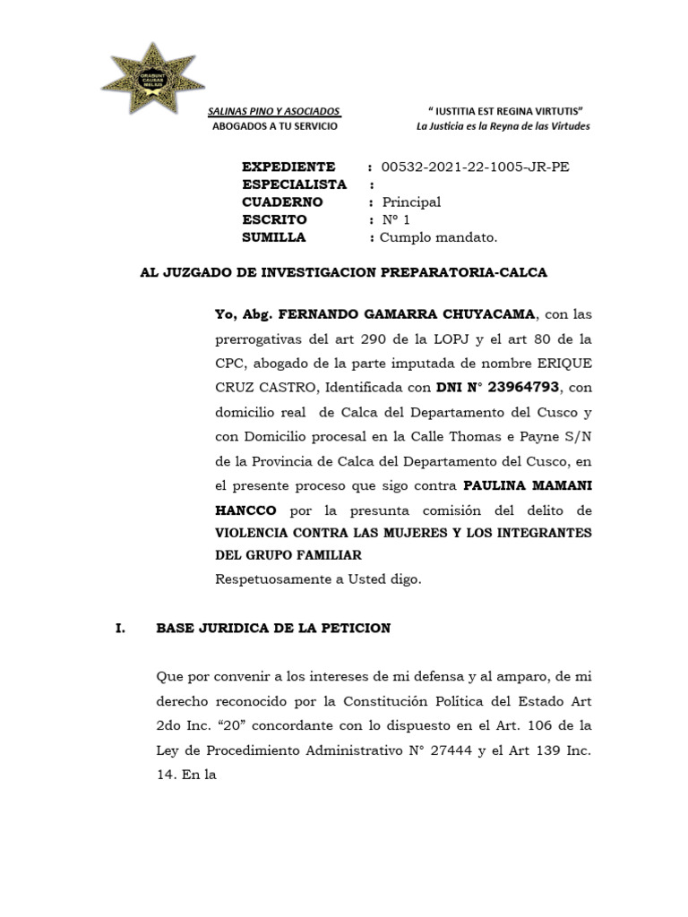 Cumple Mandato Terapias Modelo | PDF | Justicia | Crimen y violencia