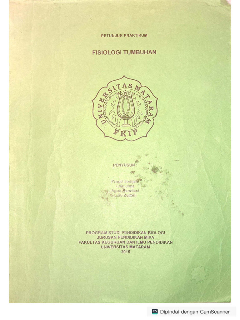 Modul Praktikum Fistum | PDF