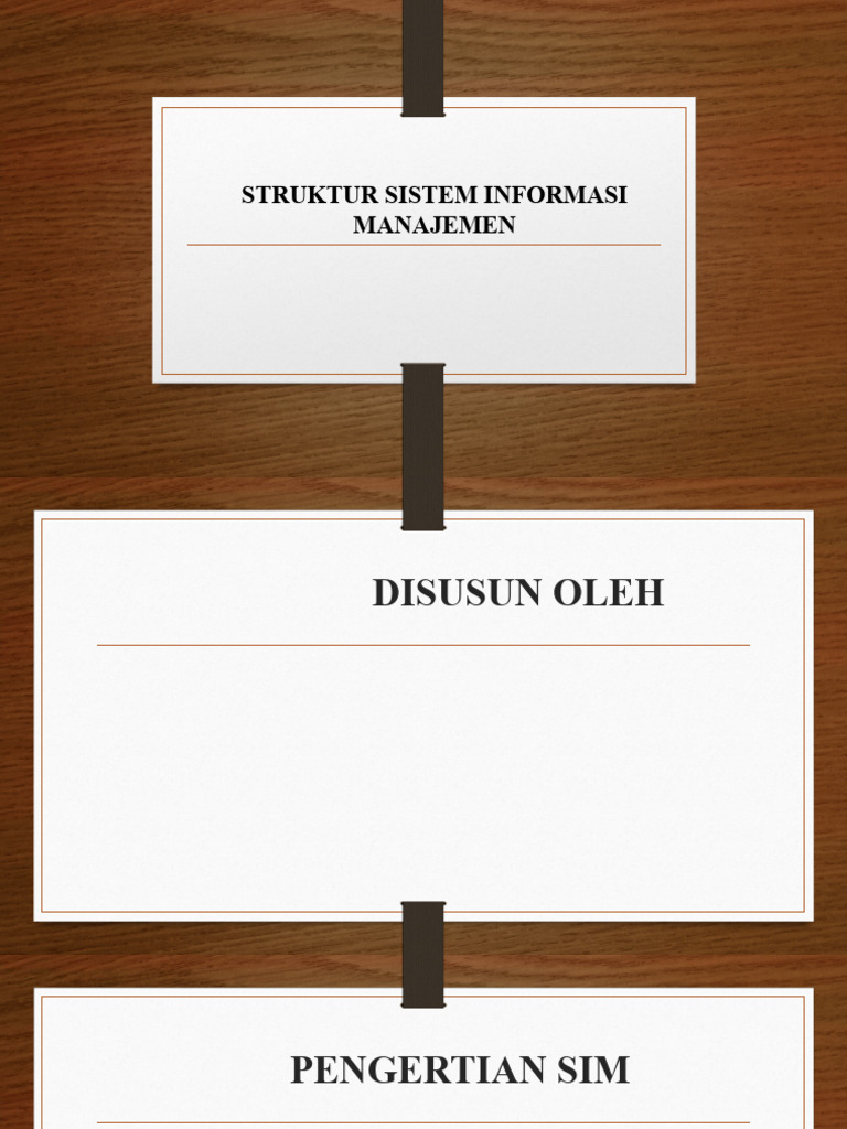 PPT SIM(SISTEM INFORMASI MANAJEMEN) | PDF