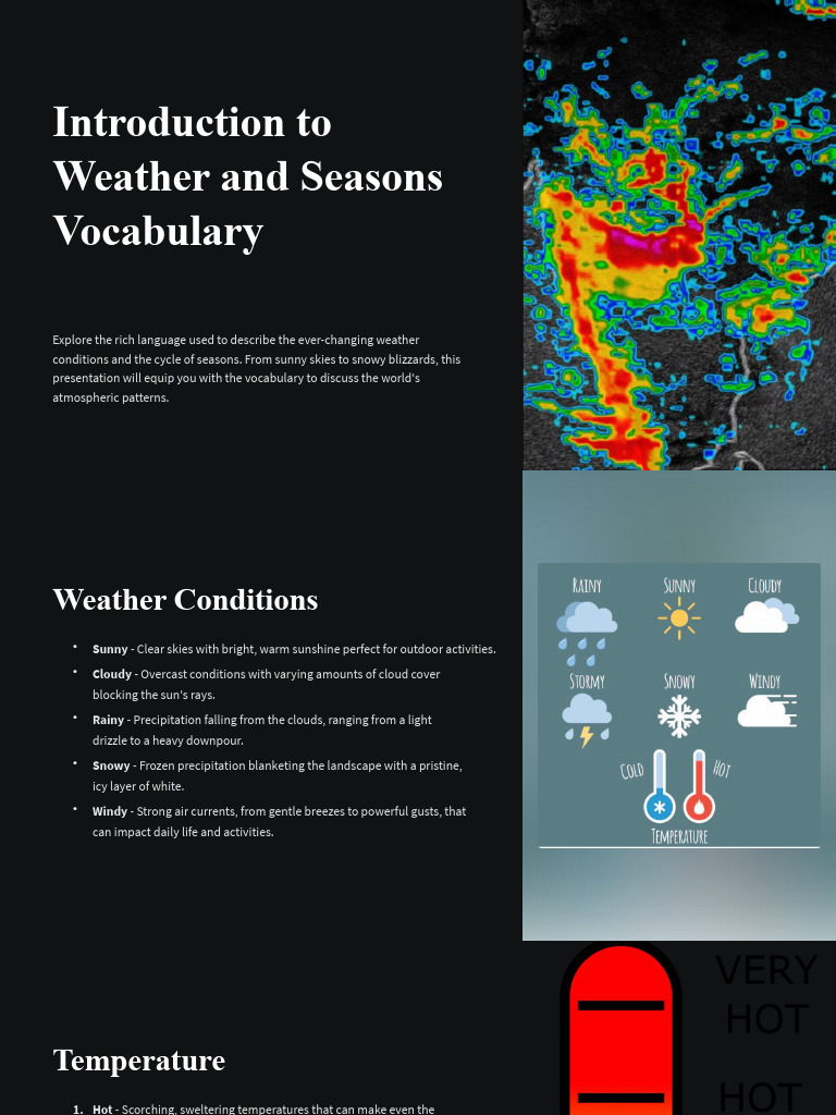 Introduction-to-Weather-and-Seasons-Vocabulary Katia Herrera, Rony ...