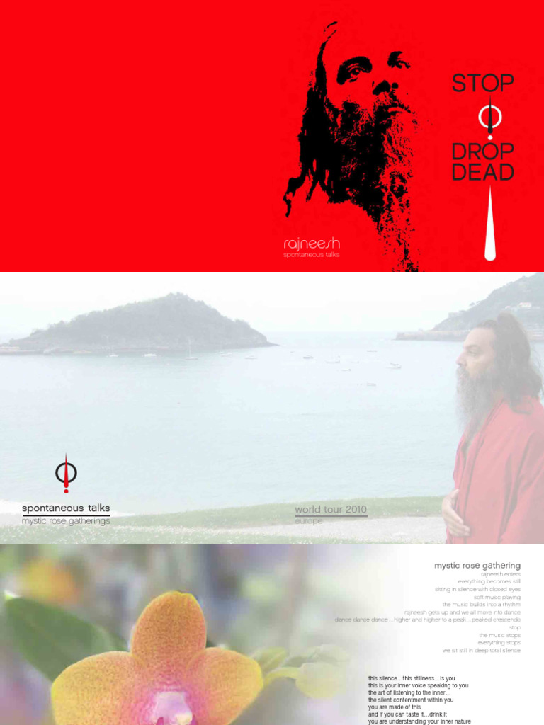 OZEN Stop Drop Dead | PDF | Rajneesh | Silence