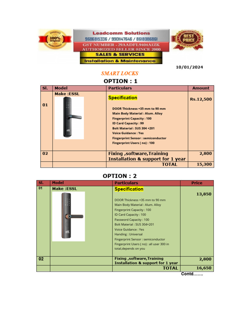 Smarl Locks | PDF | Computing