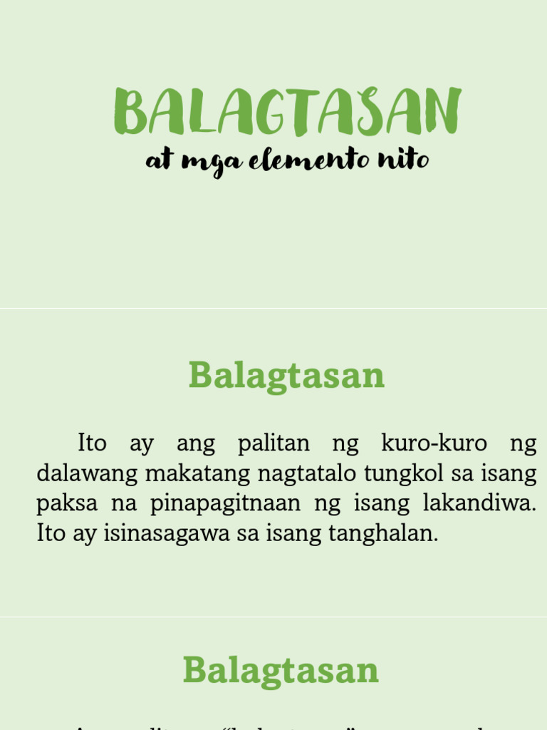 Balagtasan | PDF