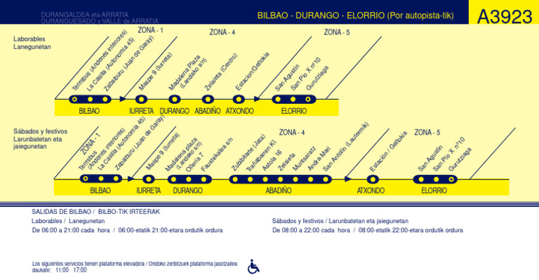 A3923 Elorrio Durango Bilbao V | PDF