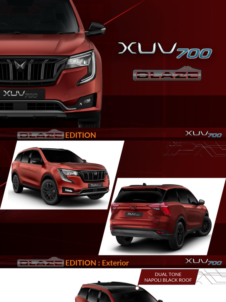 XUV700 Blaze Edition | PDF