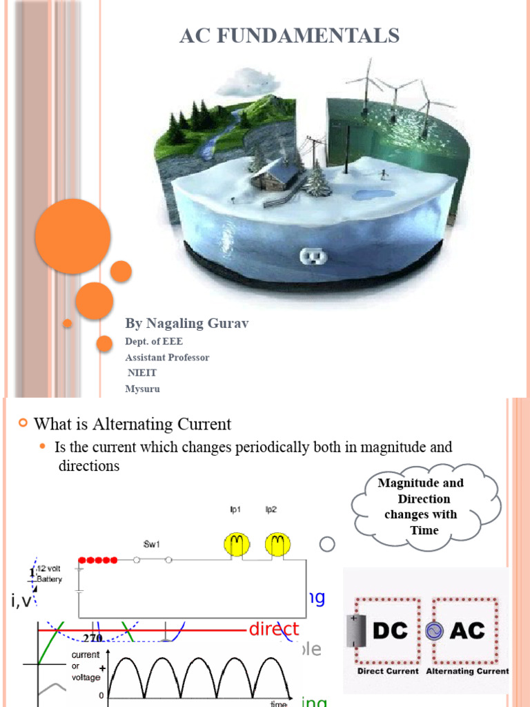 AC Fundamentals | PDF | Root Mean Square | Electromagnetic Induction