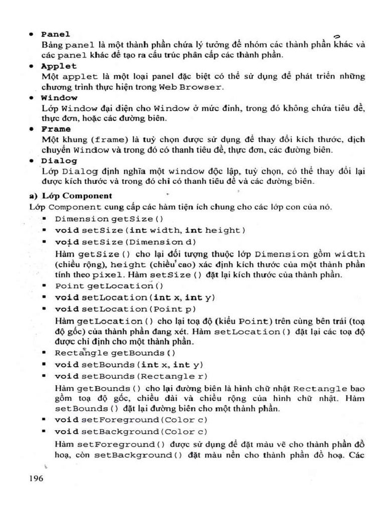 Giáo trình lập trình Java - Part98 | PDF