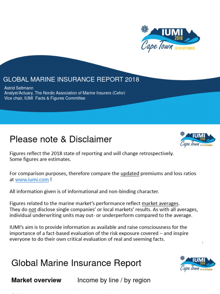 Global Marine Insurance Report 5ba3751806ccb | PDF | Insurance | Tonnage