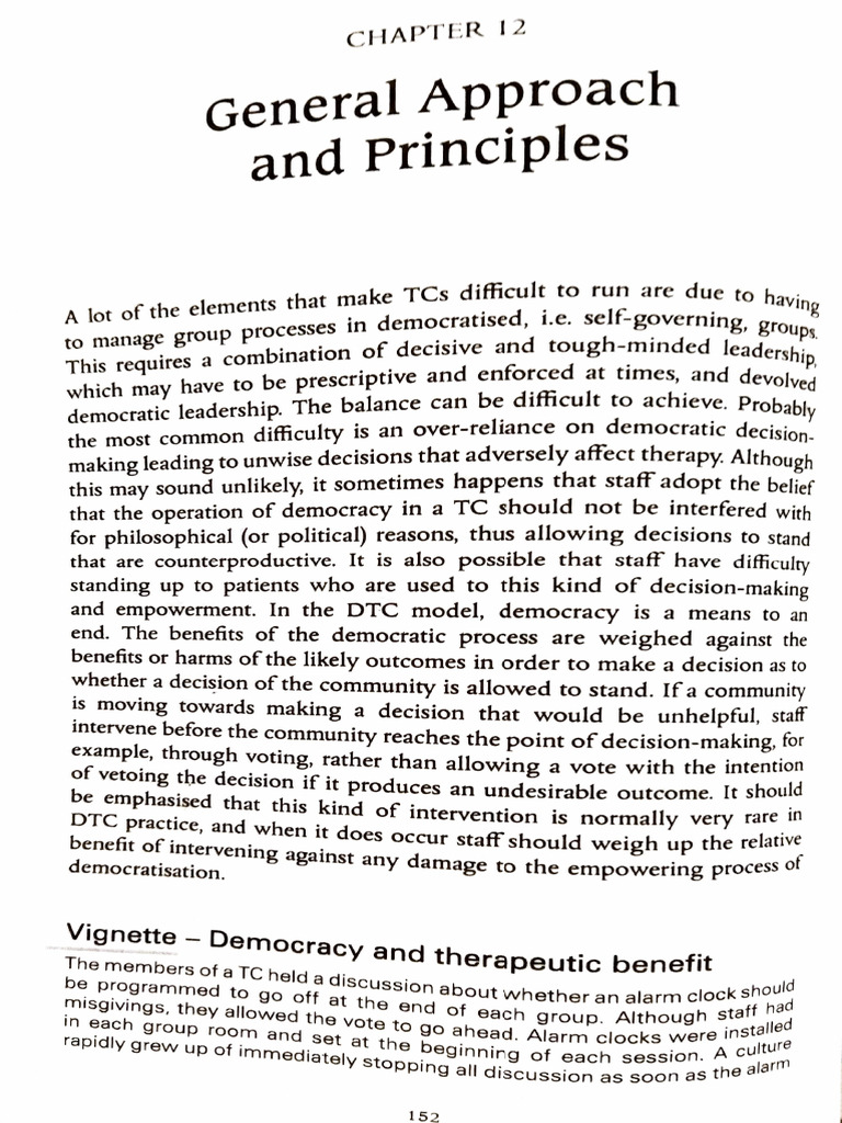Chapter-12 General Approach and Principles | PDF | Democracy ...