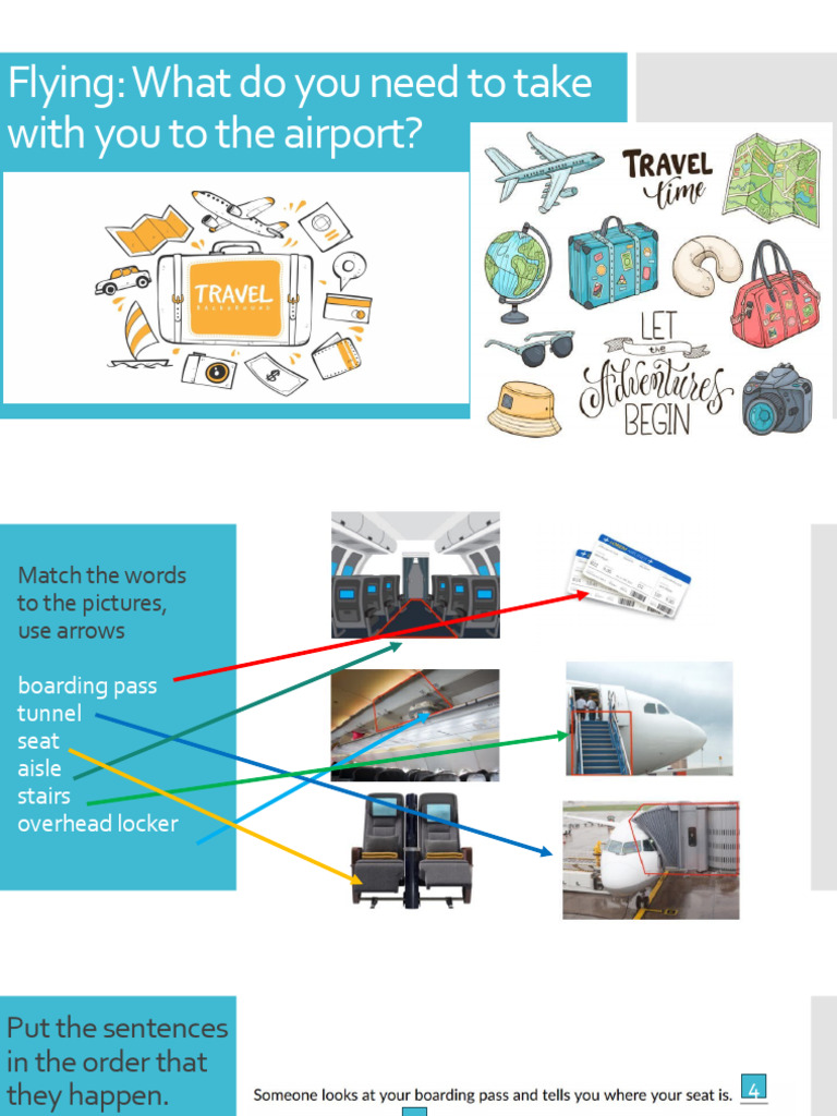 Airport Travel Vocabulary Guide | PDF