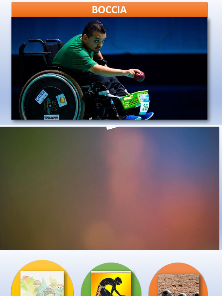 Boccia PC | PDF | Deportes de precisión | Juegos de habilidad física