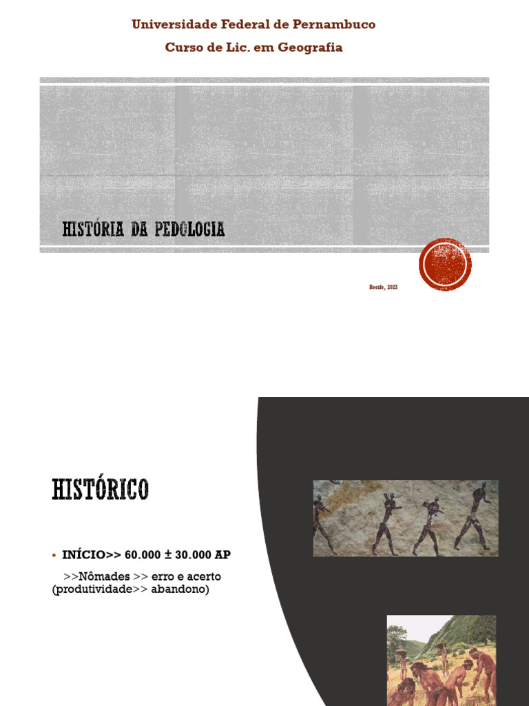 Aula Pedologia - Histórico | PDF | Solo | Science