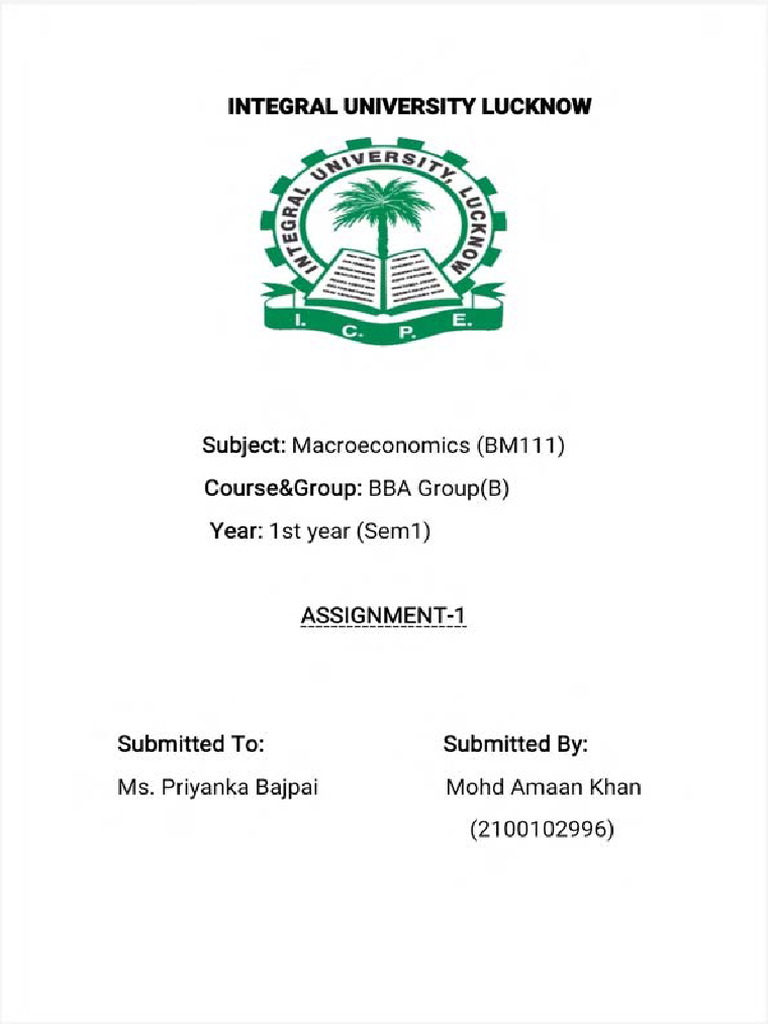 BM111 Assignment-1 | PDF