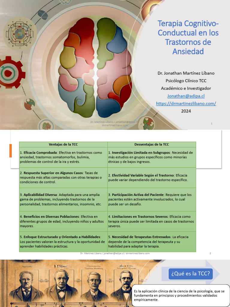 Segunda Parte - Terapia Cognitivo-Conductual en Los Trastornos de ...