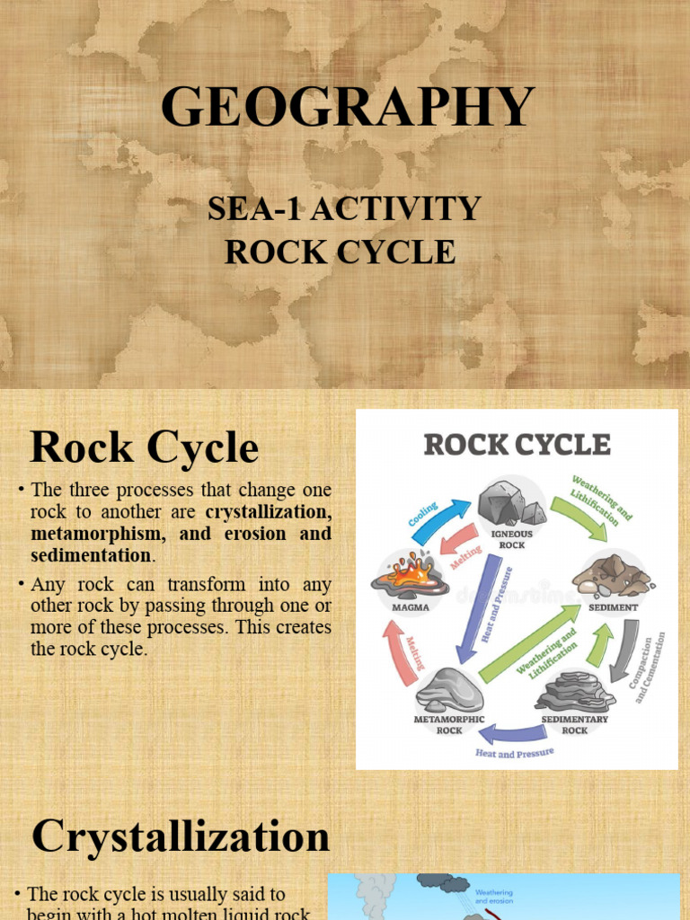Rock Cycle | PDF