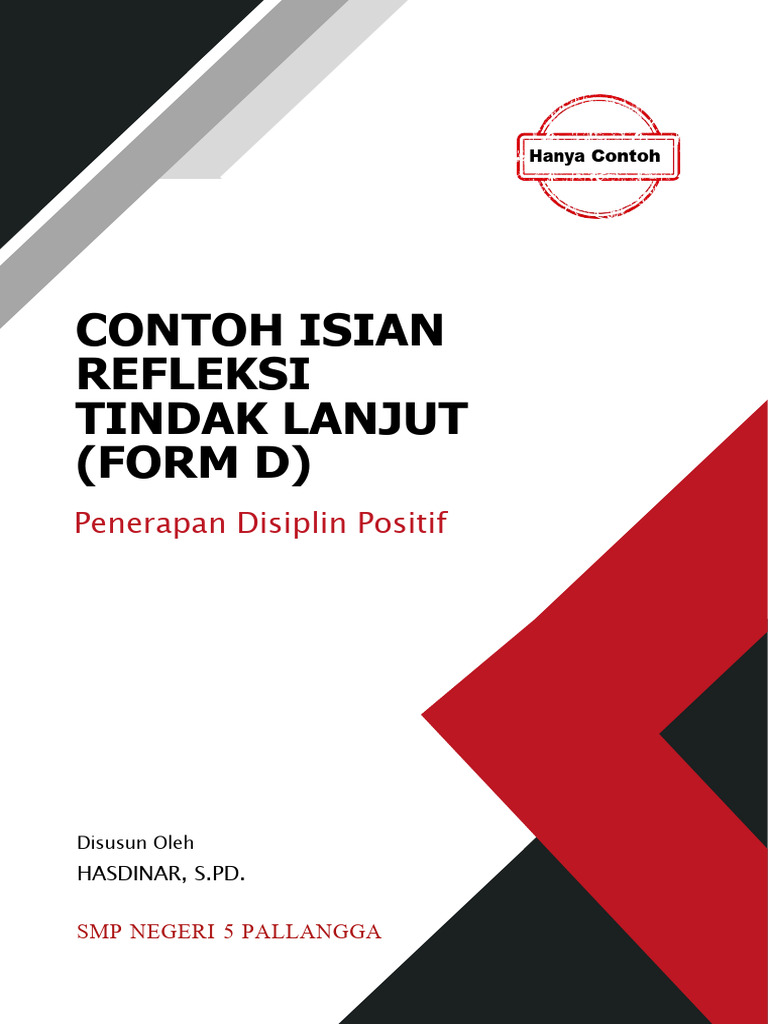 Form D. Disiplin Positif - 20240408 - 162616 - 0000 | PDF