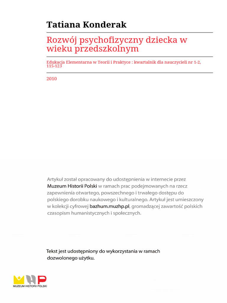 Edukacja Elementarna W Teorii I Praktyce Kwartalnik Dla Nauczycieli ...