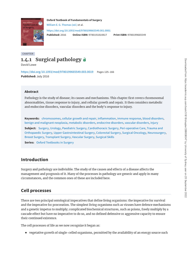 1.4.1 Surgical Pathology | Download Free PDF | Ploidy | Necrosis