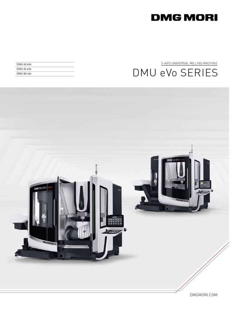 Pm0uk Dmu Evo Series PDF Data | PDF | Machining | Machines