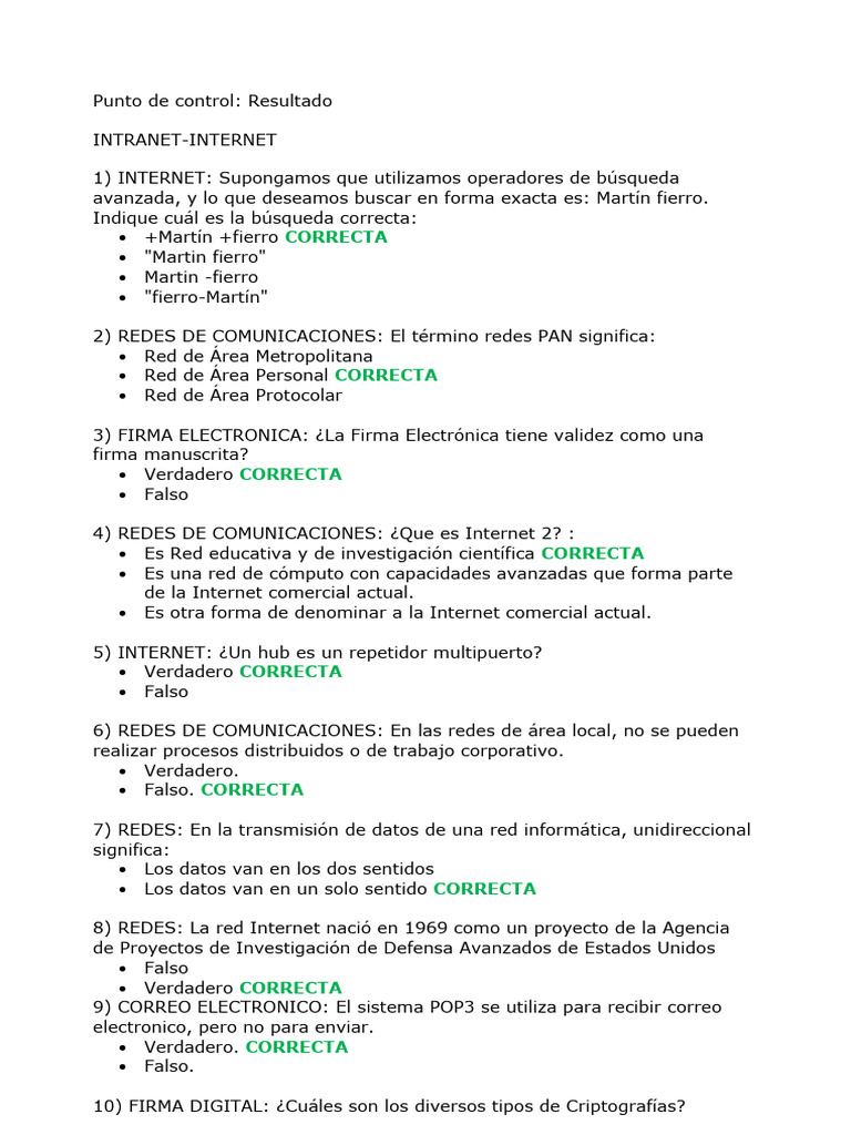 Ayuda Examen Compu 1 | PDF | Internet | Red de computadoras