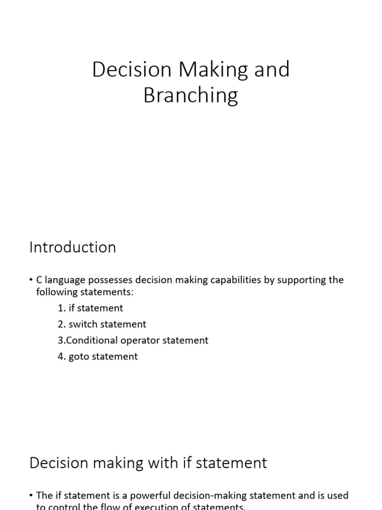Chap 5 | PDF | Control Flow | Computer Programming Chap 5 | PDF | Control Flow | Computer Programming