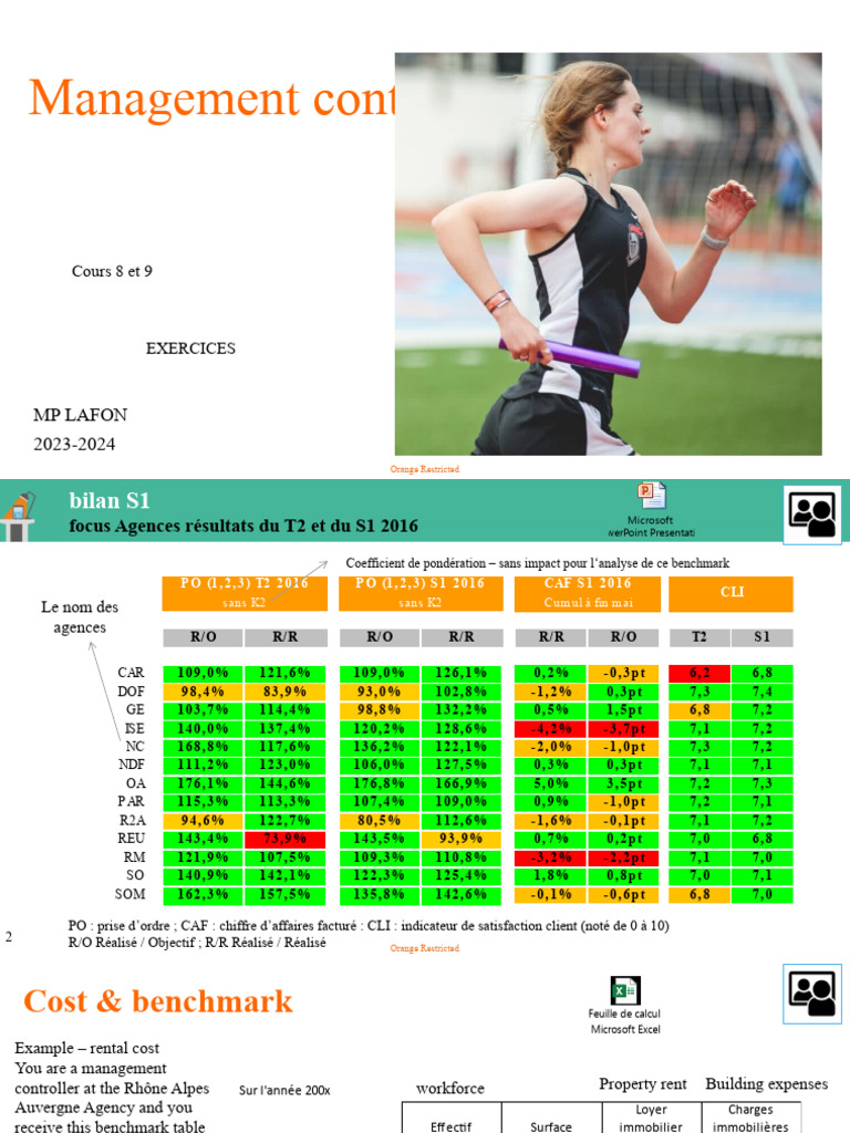 Msc 2023-2024 Cours 8 Bench Et Prix de Cession Exercices | PDF | euro