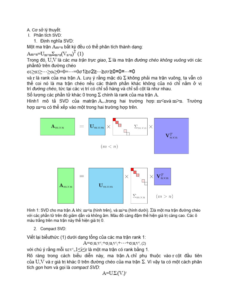 Phân Tích SVD | PDF