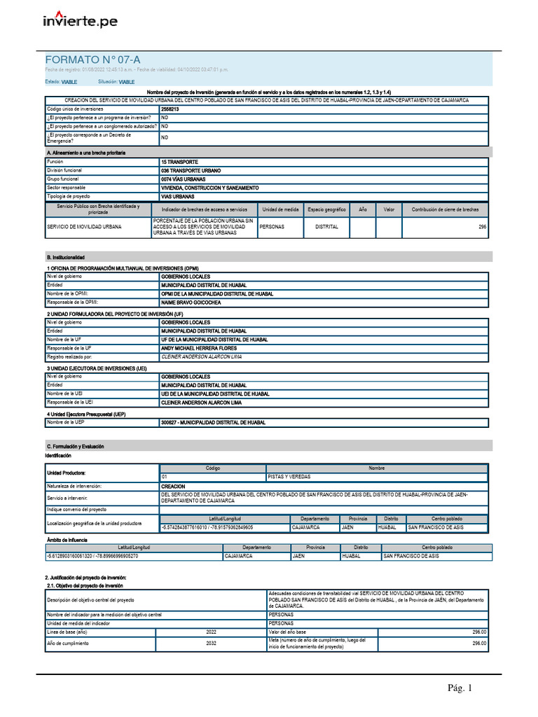 Formato 7a | PDF | Economias