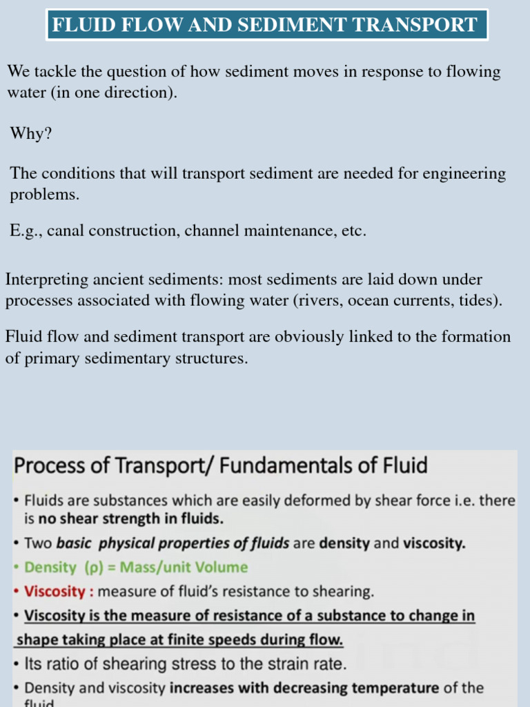 Fundamentals of Fluid Flow | Download Free PDF | Fluid Mechanics ...