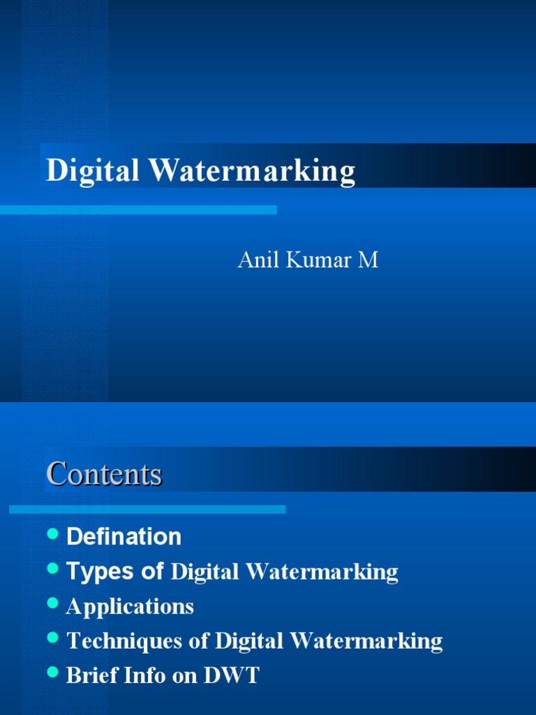 Watermarking | PDF | Business