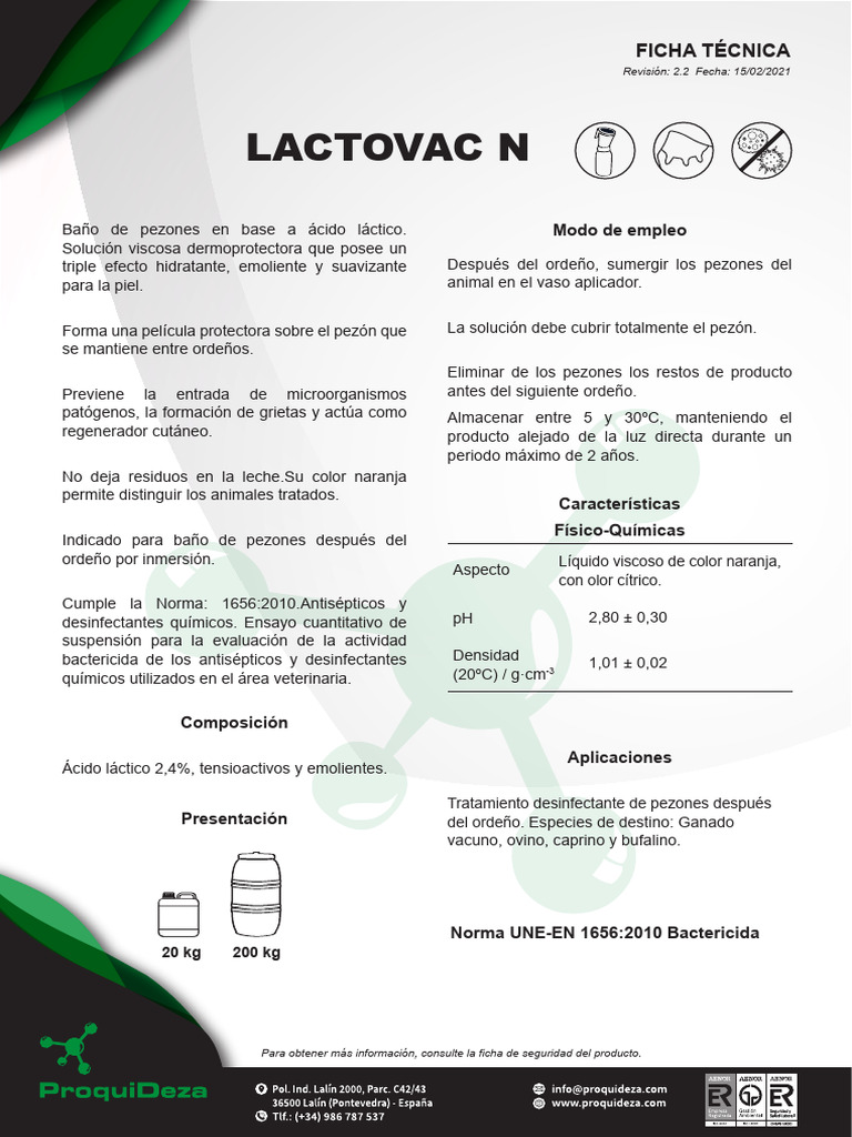 Lactovac N (R2.2) 15-2-21 FT - Es | PDF