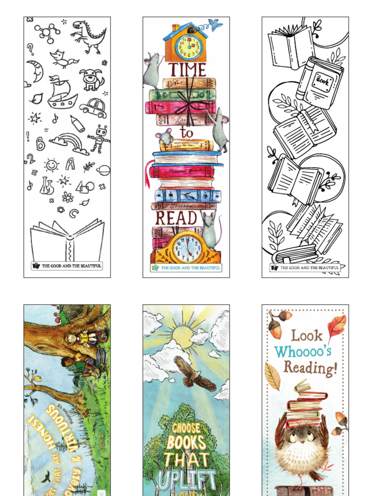 Printable Bookmarks | PDF