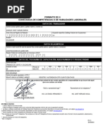 Formato DC 3 Constancia de Habilidades Laborales CARGADOR FRONTAL | PDF