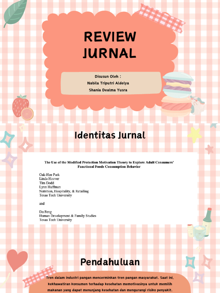 Tren Pangan Sehat dan MPMT | PDF