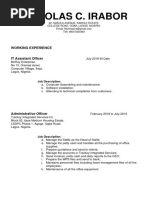 Sample CV - Fake Resume | PDF