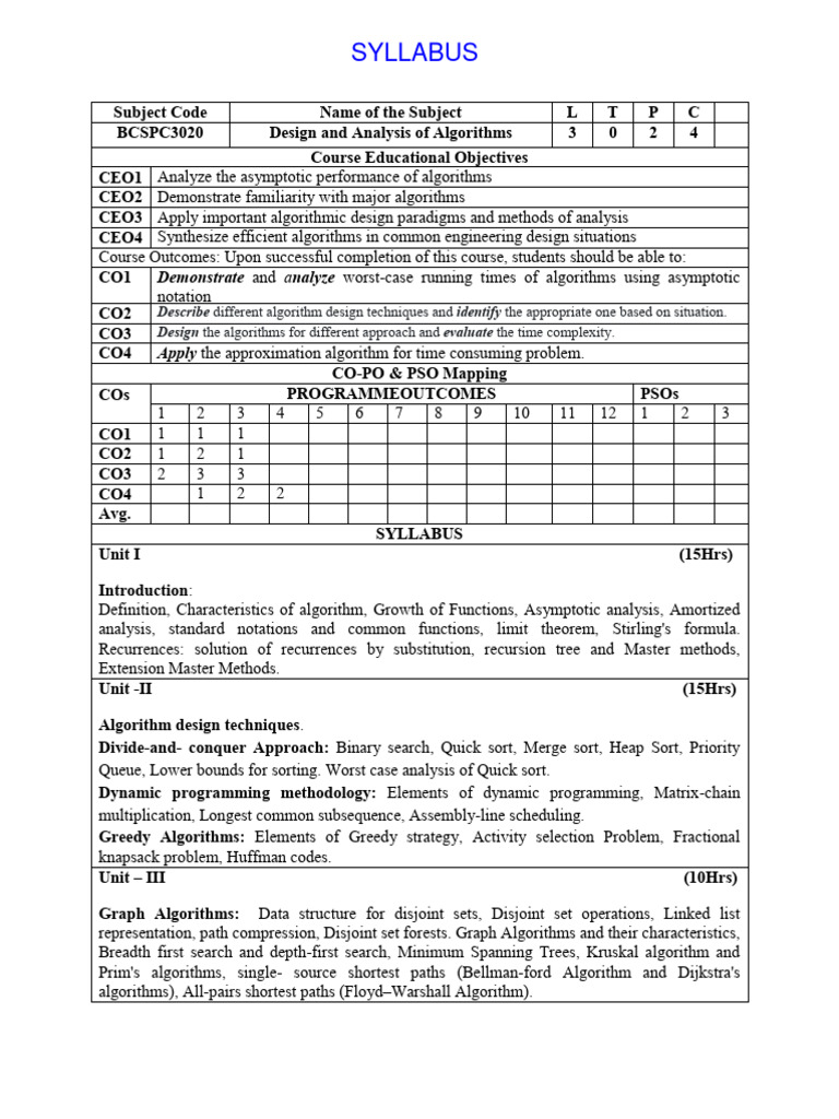 DAA Chandrakanta Mahanty | PDF | Applied Mathematics | Combinatorics