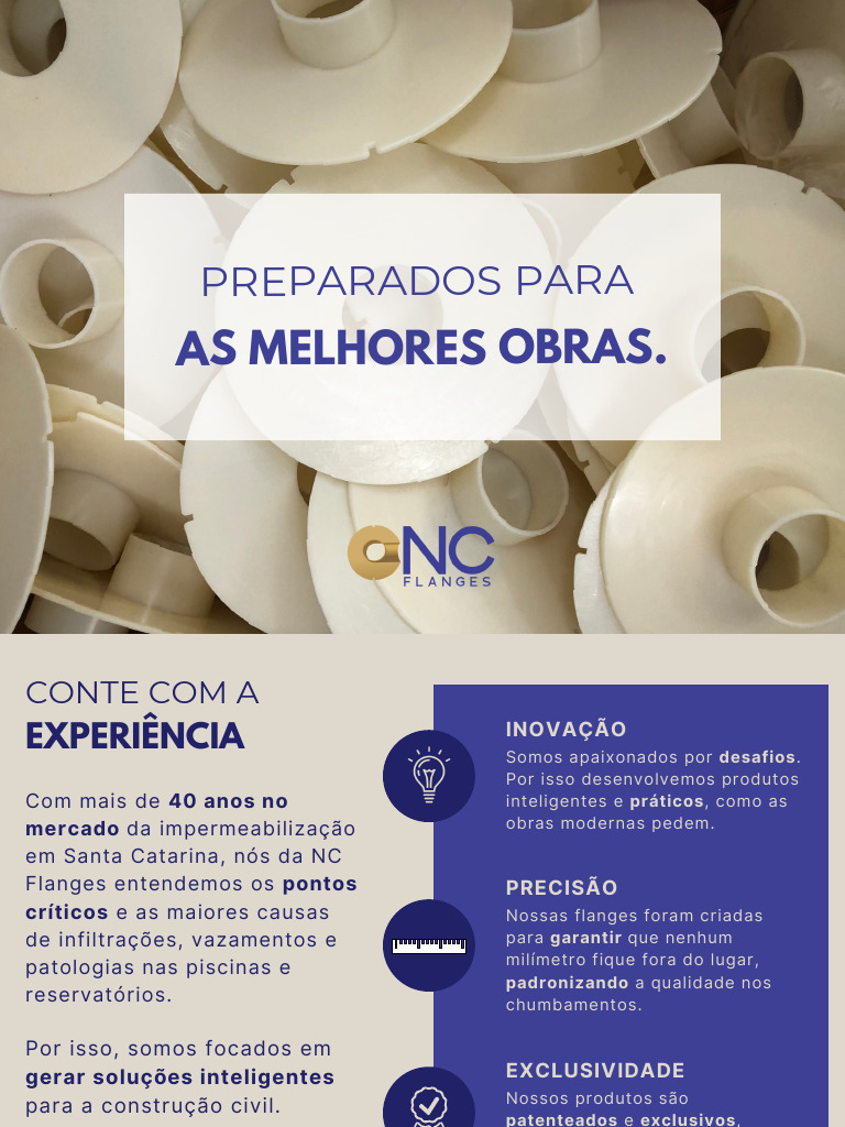 NC Flanges - Catálogo | PDF