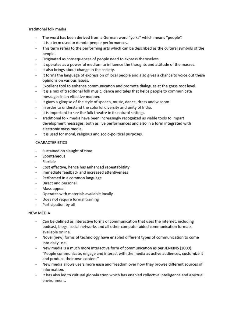 CCP Short Typed Notes | PDF | Media (Communication) | Internet