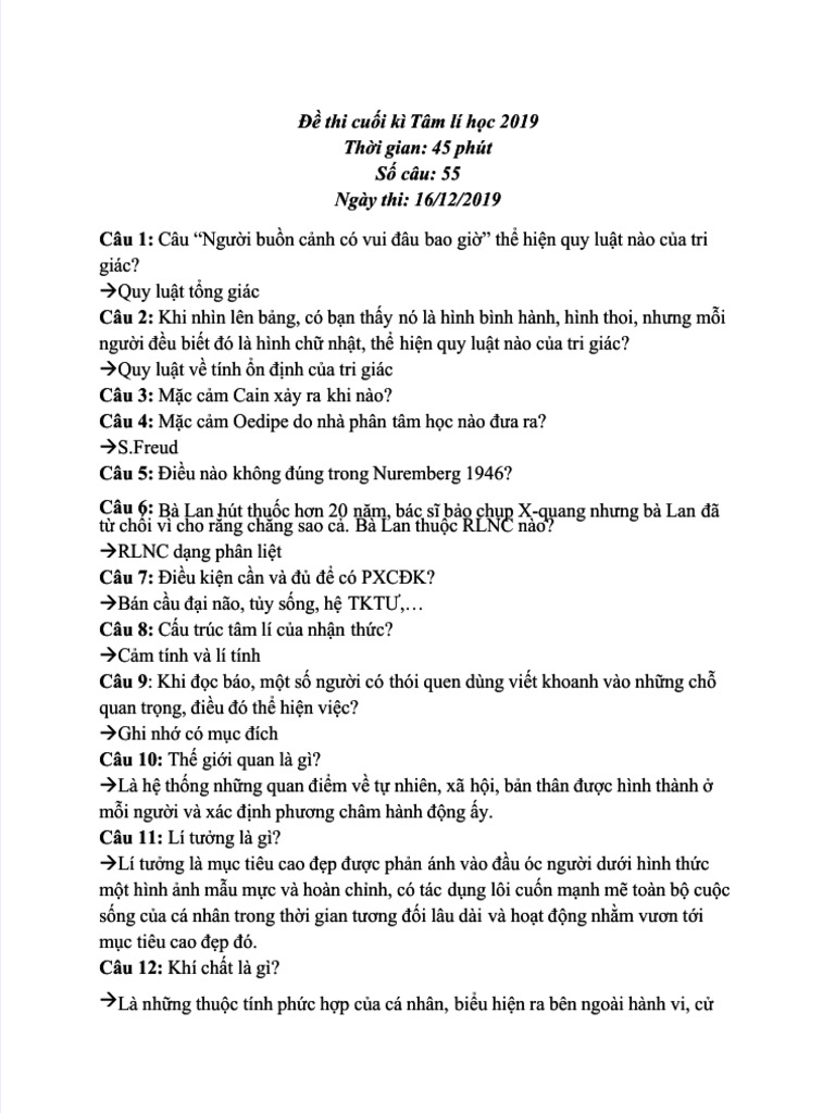 PDF Tam Li Cuoi Ki 2019 - Compress | PDF